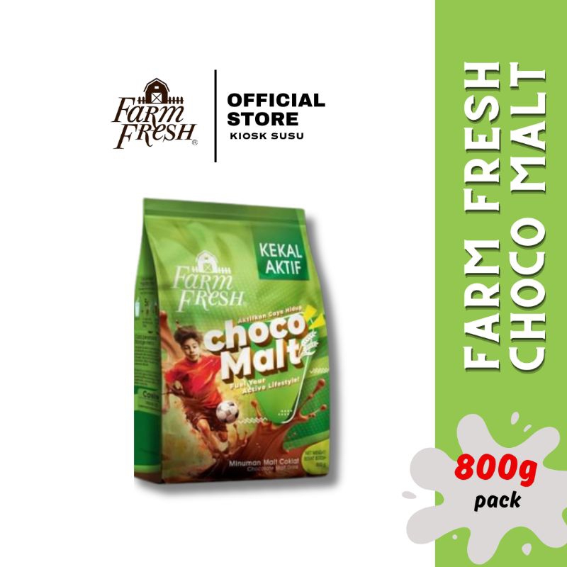 Farm Fresh Choco Malt Powder 800g x 1 pack | Shopee Singapore