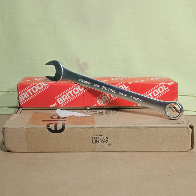 BRITOOL RJ525 1/4W Combination Spanner (BSW) | Shopee Singapore