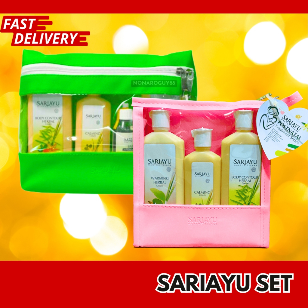 SARIAYU SET BERSALIN TAPEL PILIS PARAM MINYAK TELON Warming Herbal ...