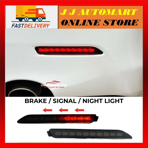 Toyota Vellfire Alphard Camry Innova Harrier Wish Dynamic Led Rear ...