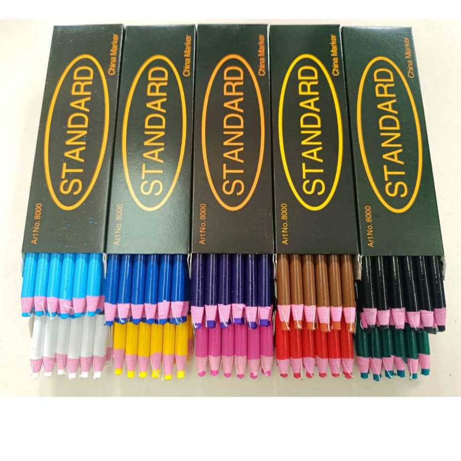 [4 pcs] STANDARD Marker Pensil/ Pensil Kapur Jahit/ Pensel Kapur Kopek ...