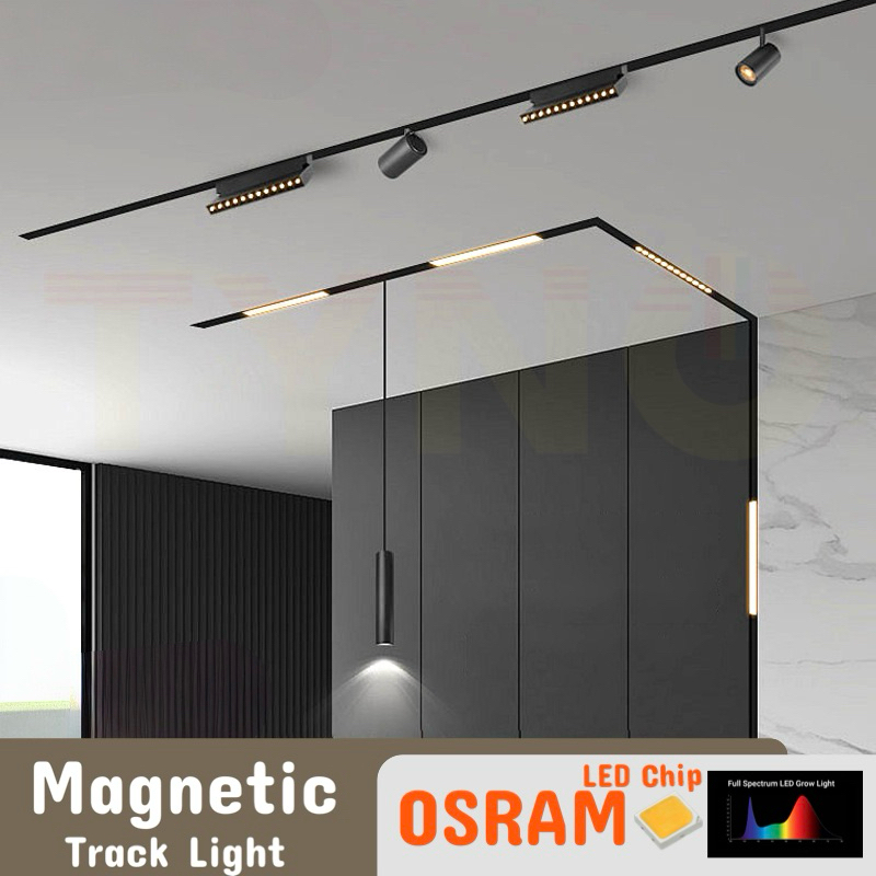 Mordern Magnetic Track Lights design led Lamp Magnetic Rail Ceiling ...