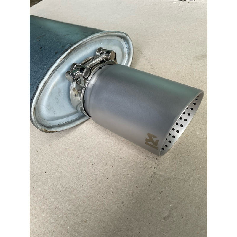 Akrapovic Matte grey Sflow exhaust muffler modify muffler s flow car ...
