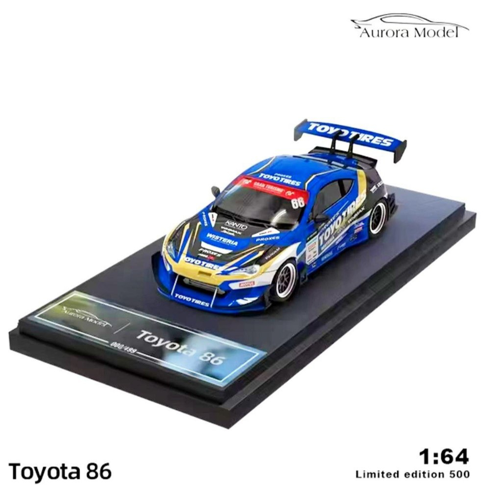 AURORA MODEL Toyota GR86 Pandem D1 Grand Prix Team Toyo Tires | Mint ...