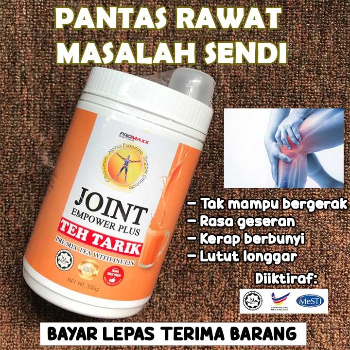 Promaxx Teh Tarik Joint Empower Drink Premix Tea Free Scoop | Shopee ...