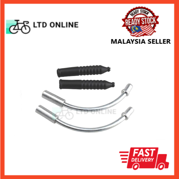 MTB V Brake Pipe Bicycle V Brake Noodle Cable Guide Bend Pipe with ...