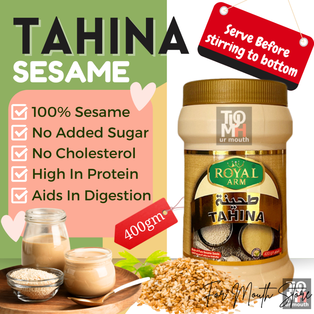 400g ROYAL ARM Tahini Tahini Others Paste Tahina Paste Tahina Spread ...