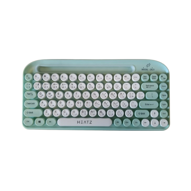 HEATZ ARABIC DUAL 'TEC KEYBOARD | MODEL ZK21 | 2.4Ghz WIRELESS ...