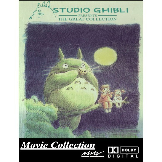Anime Studio Ghibli Movies Collection Hayao Miyazaki Animation 吉卜力工作室 ...