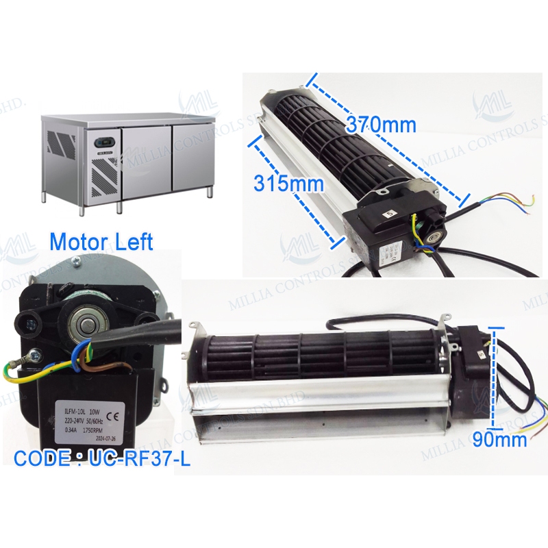 Elevator Blower Fan, Elevator Cross Flow Fan , Fan Cross Flow / Motor ...