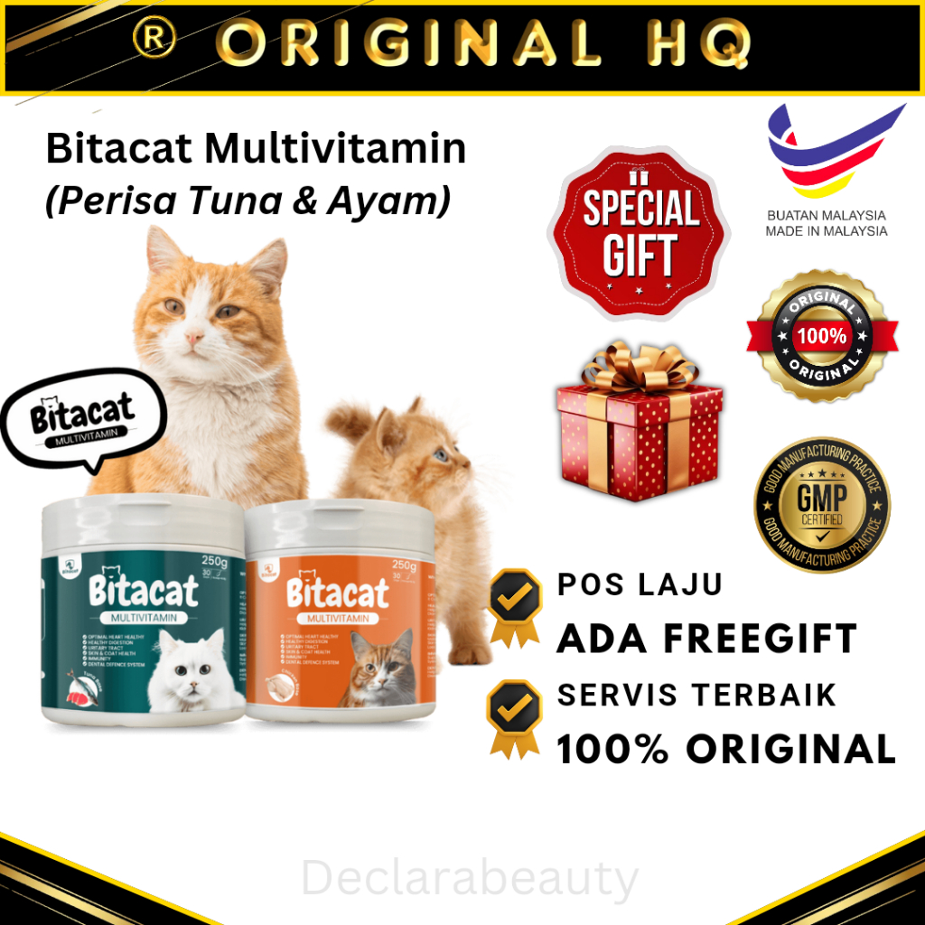 BITACAT VITAMIN KUCING BITACAT MULTIVITAMIN KUCING + | Shopee Singapore
