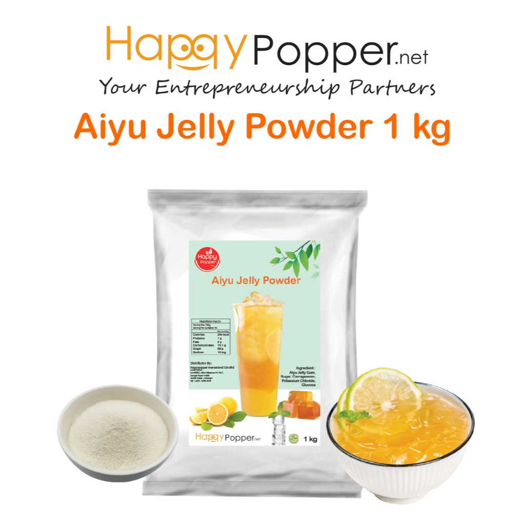Ai Yu Jelly Powder 1kg Ai Yu Bing Halal AiyuTopping Premix Powder Ice Jelly Jeli Ais Made In ...