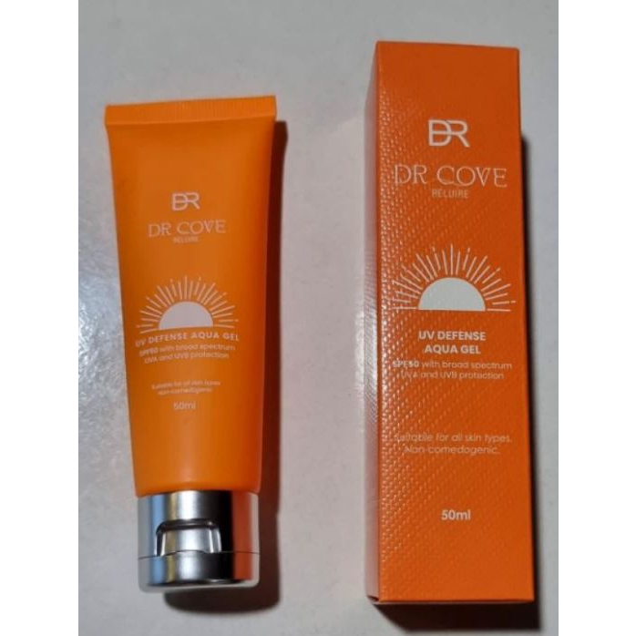 DR RELUIRE UV DEFENSE AQUA GEL 50ML SPF 50 FOR ALL SKIN | Shopee Singapore