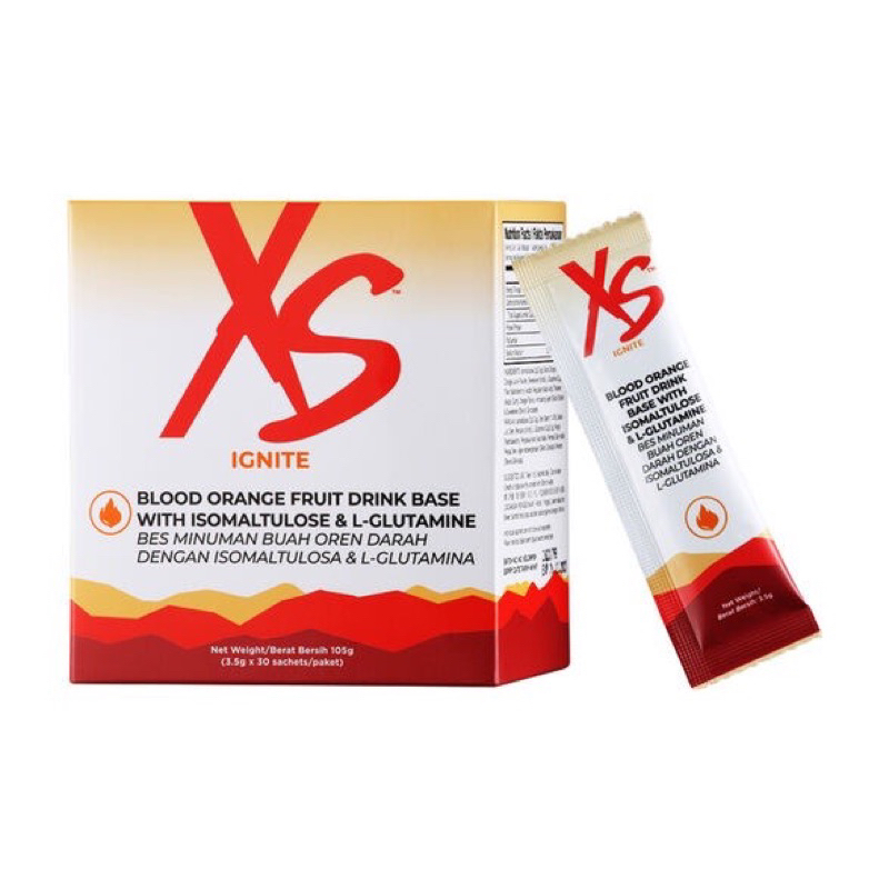 Am way Xs Ignite Blood Orange Fruit Drink Base With Isomaltulose & L-GlutamineEXP11/2024 ...