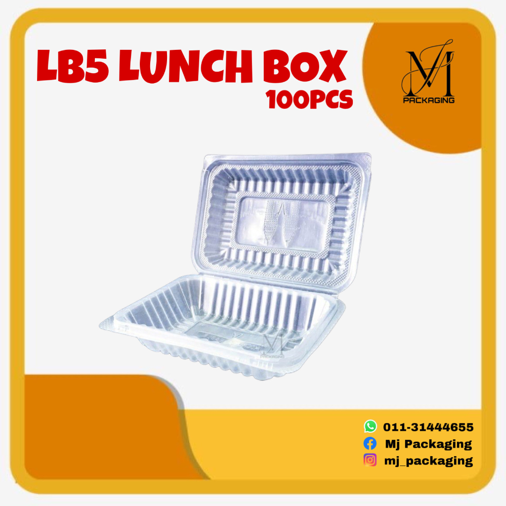 LB5 LUNCH BOX (100PCS) | Shopee Singapore