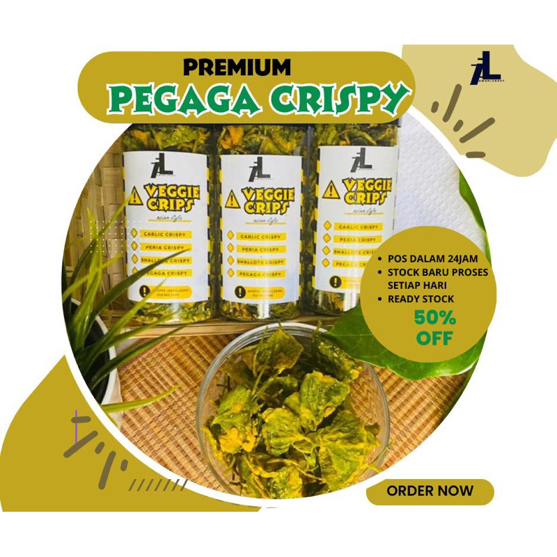 Pegaga Crispy | Crispy fried Pegaga | Crispy pegaga | Abstinent bumps ...