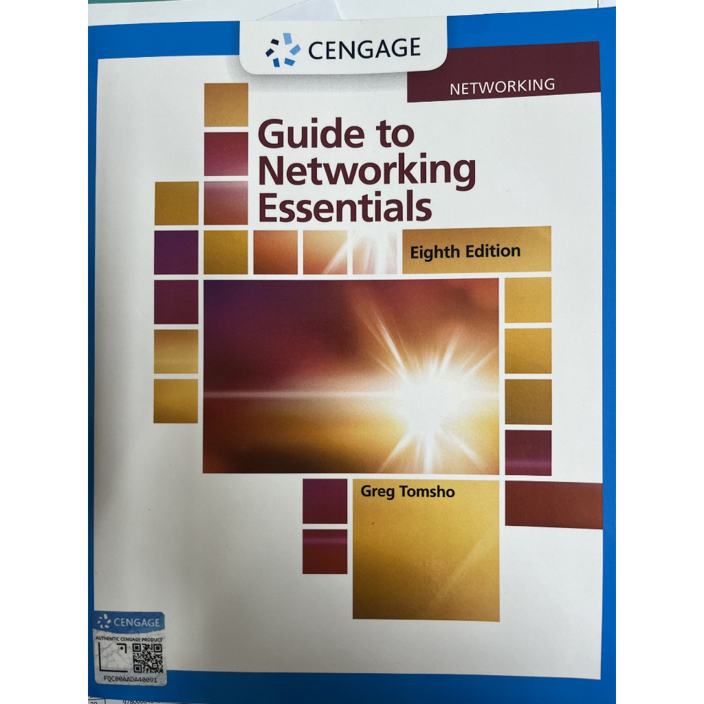 GUIDE TO NETWORKING ESSENTIALS 8ED BY TOMSHO | Shopee Singapore