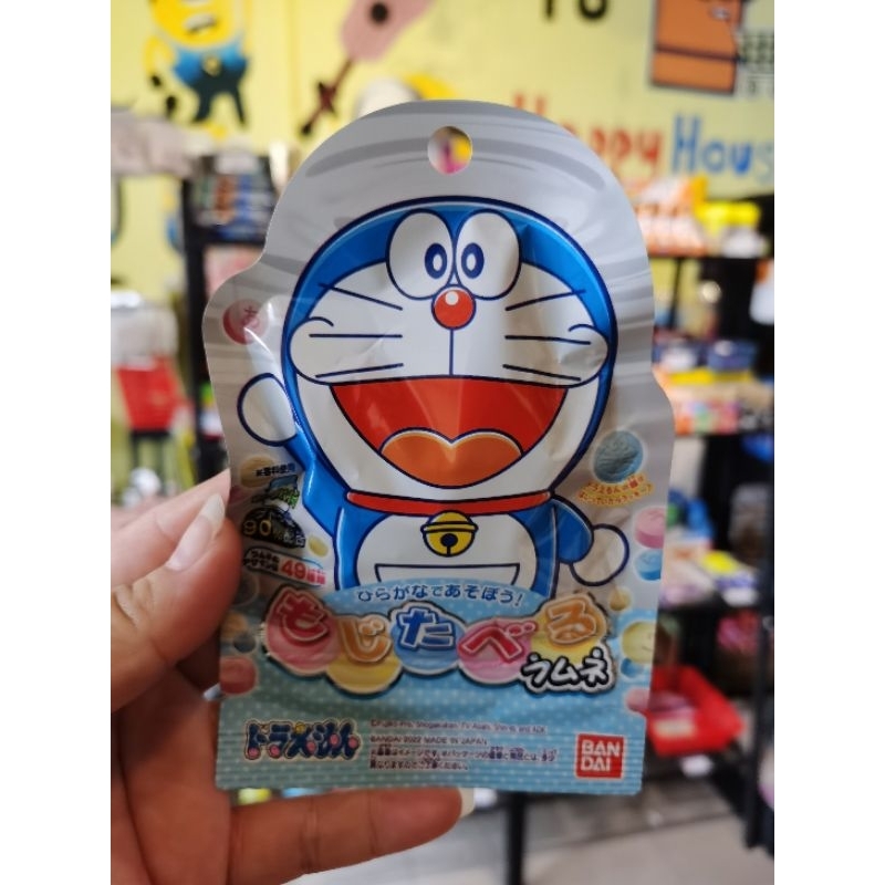 Doraemon Marble Soda CANDY BANDAI DORAEMON RAMUNE CANDY 25G | Shopee ...
