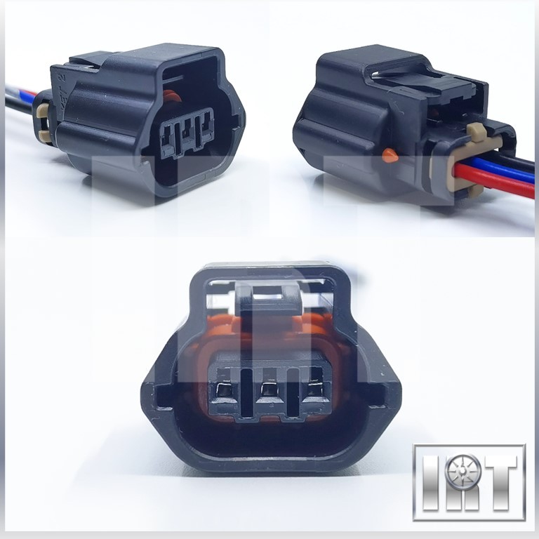 3 Pin Socket Connector Engine Sensor Soket Enjin Kereta Wire Wiring ...