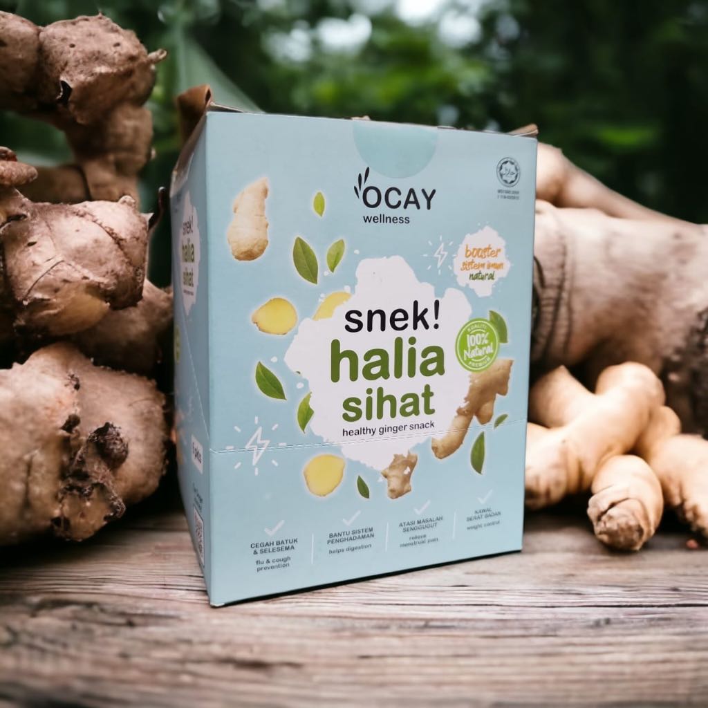 Snek Halia Muda Ocay 1 Box (6 Pack) | Shopee Singapore