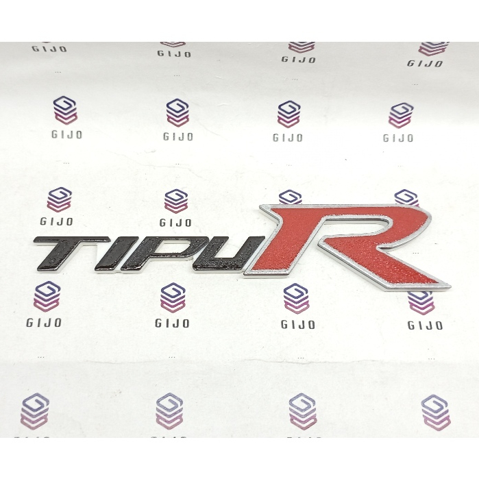 [GIJO] 3D Printed TIPU-R TYPE-R Logo Emblem | Shopee Singapore