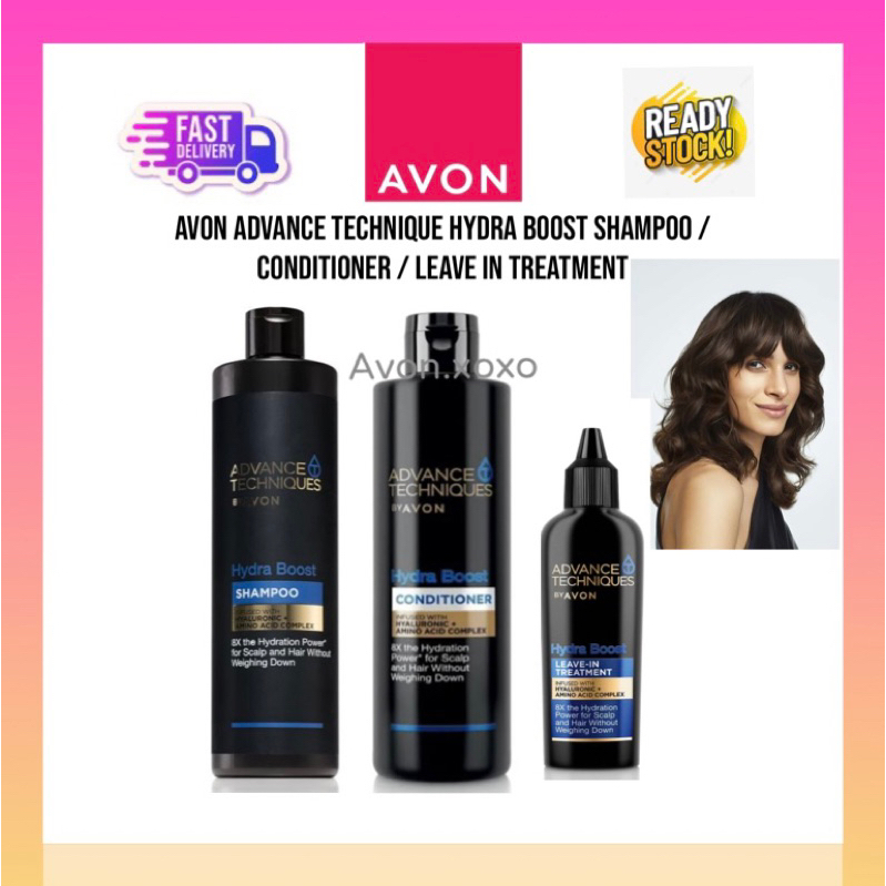 AVON SHAMPOO - ADVANCE TECHNIQUE HYDRA BOOST SHAMPOO , CONDITIONER ...