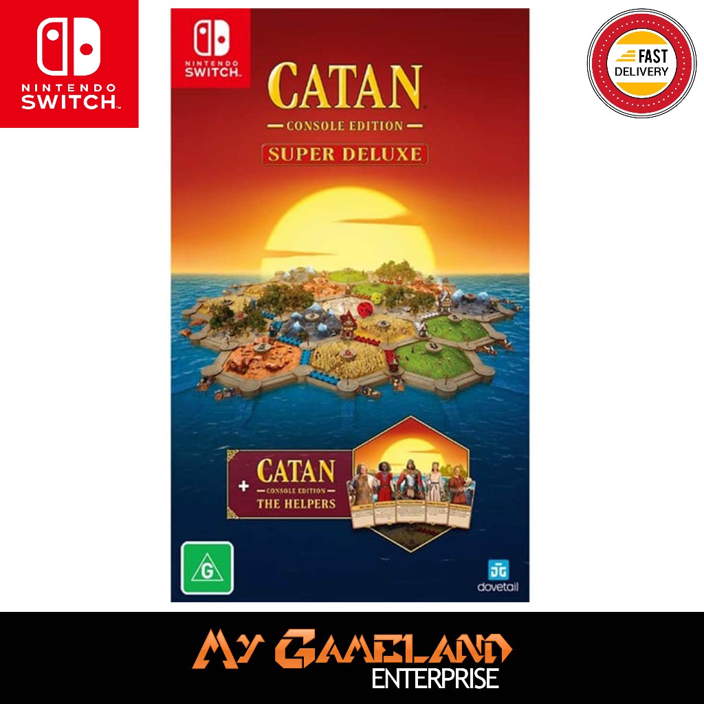 Nintendo Switch Catan Console Edition Super Deluxe Edition (EU)(English ...