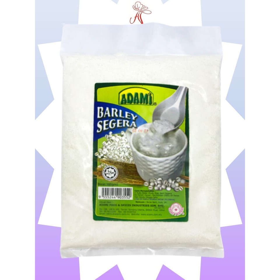 Adami Serbuk Barli Segera 500gm (Instant Barley Powder) | Shopee Singapore