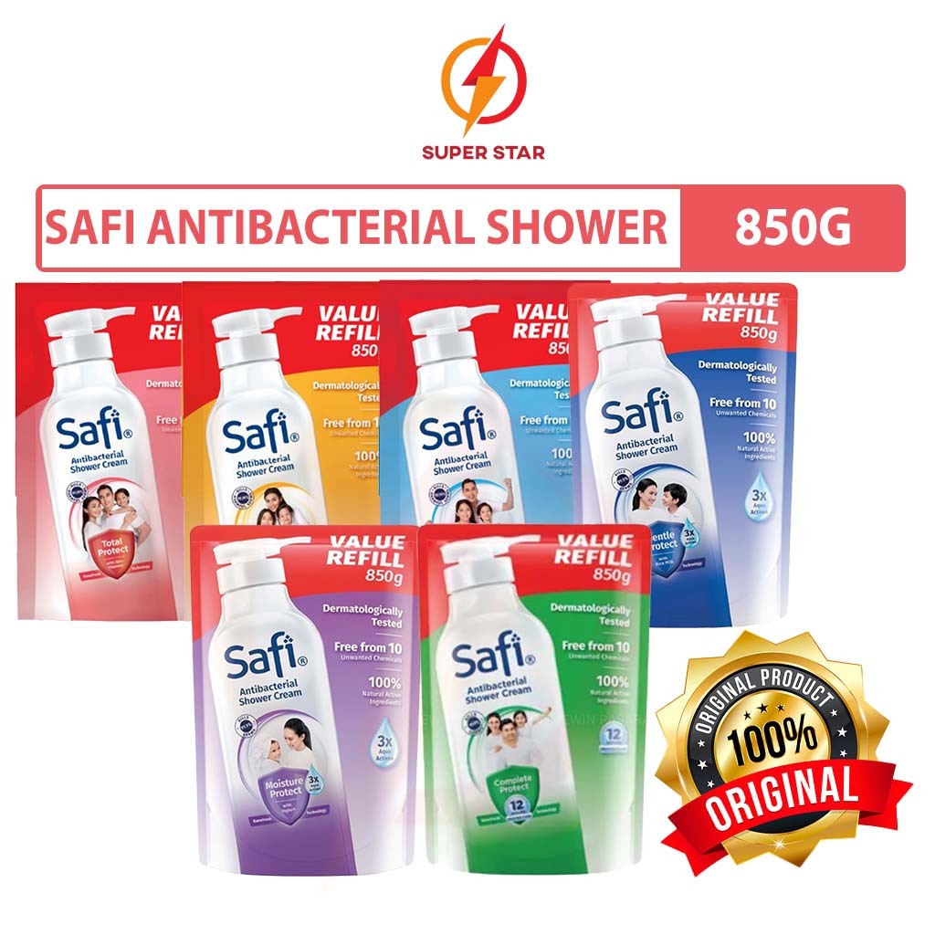Safi Antibacterial Shower Cream 850g | Shopee Singapore