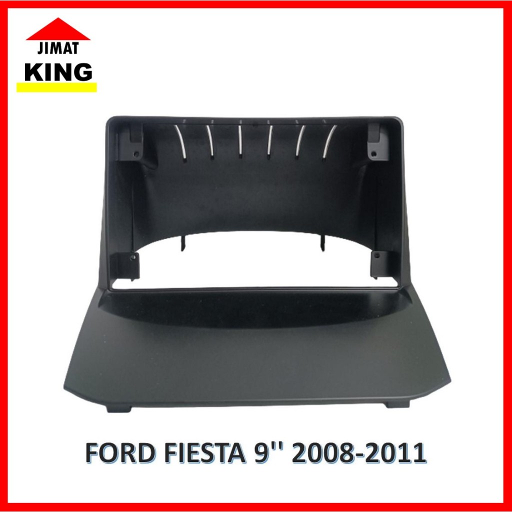 Android Player Casing FORD FIESTA 9'' 2008-2011 BLACK (WIth PNP Socket ...