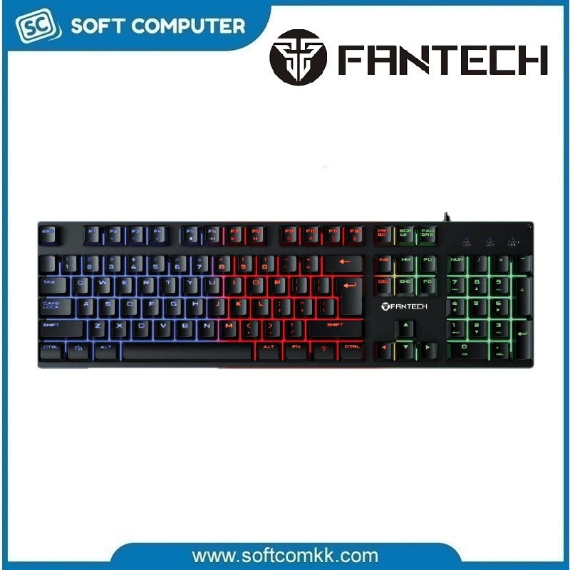 Fantech Fighter III K614L Gaming Keyboard With 3 Backlit Mode, 26 Keys ...