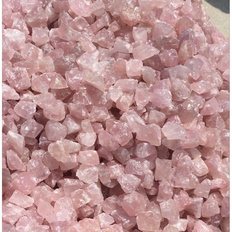 rose quartz raw stone 1-5cm | Shopee Singapore
