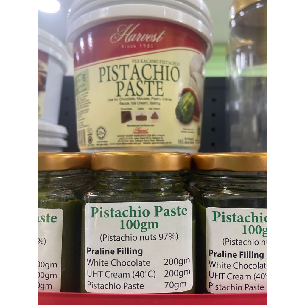 Pistachio Paste 100g/ Hazelnut paste 100g/ Kreme Pistachio / Hazelnut ...