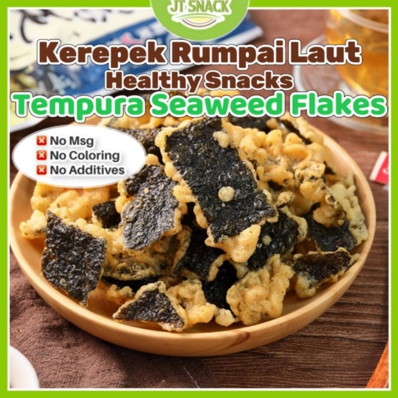 [10g-100g]Tempura Seaweed Flakes Seaweed Snack Seaweed Cracker Dried ...