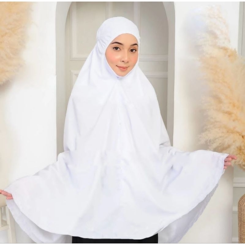 Mini Telekung Cotton Travel exclusive Hitam Putih only | Shopee Singapore