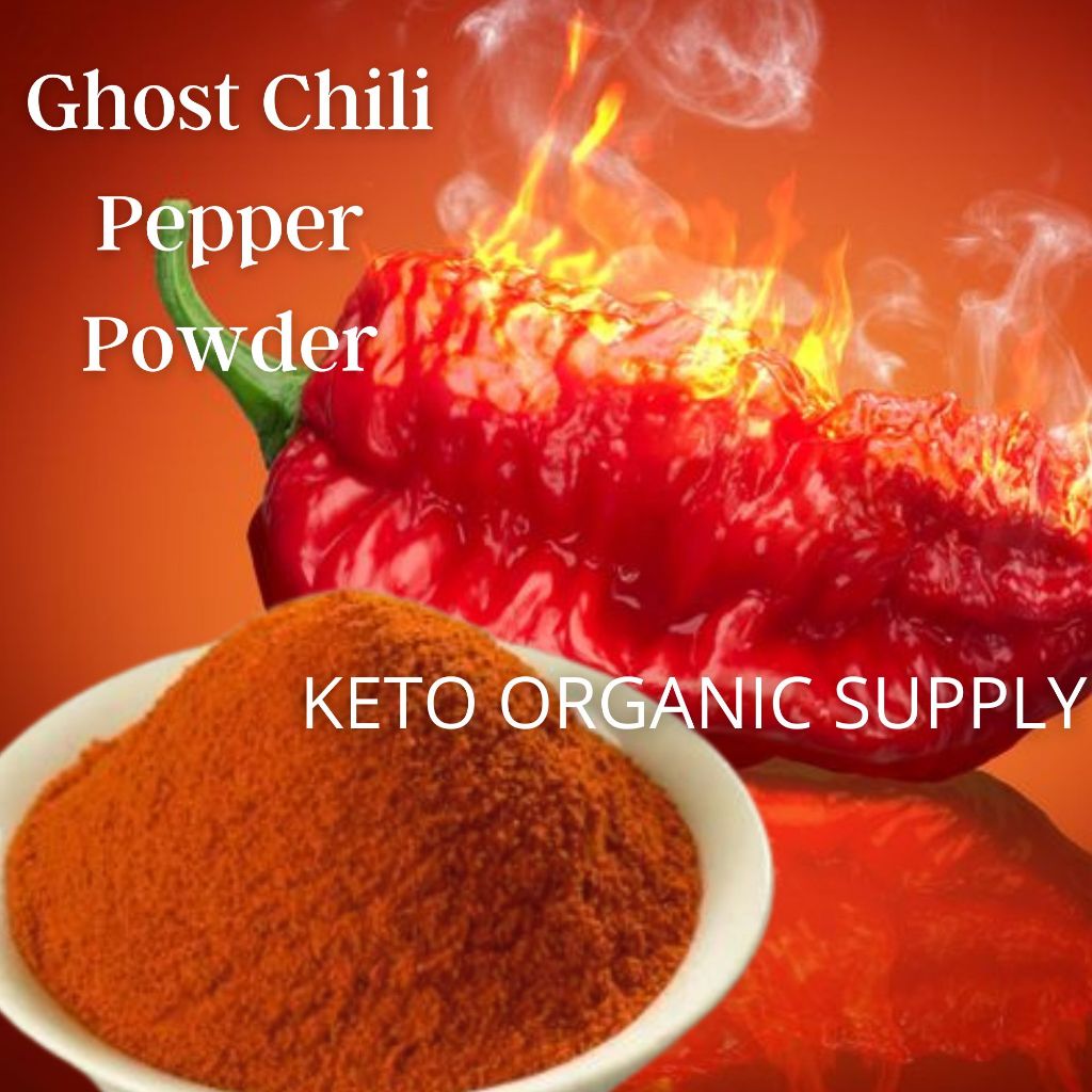 Ghost pepper powder 50g - 100g, ghost chili 魔鬼辣椒 | Shopee Singapore
