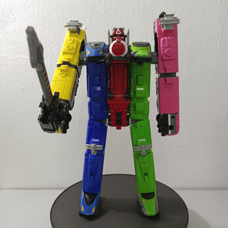 Bandai Power Ranger Ressha Sentai Toqger DX Toq-Oh Tokkyuoh | Shopee ...