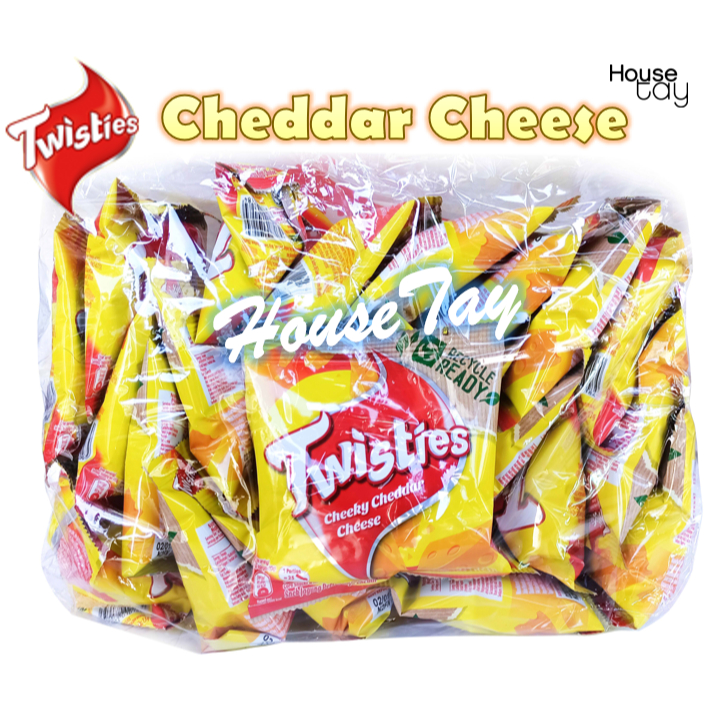 Twisties Corn Snacks (13gx24packs) BBQ Curry / Cheddar Cheese / Cherry ...
