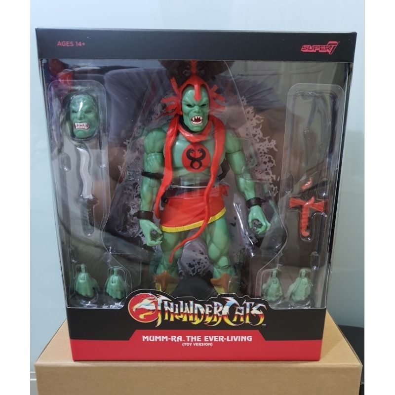 Super 7 Thundercats Ultimates Mumm-ra Ever-Living (Toy Version) Action ...