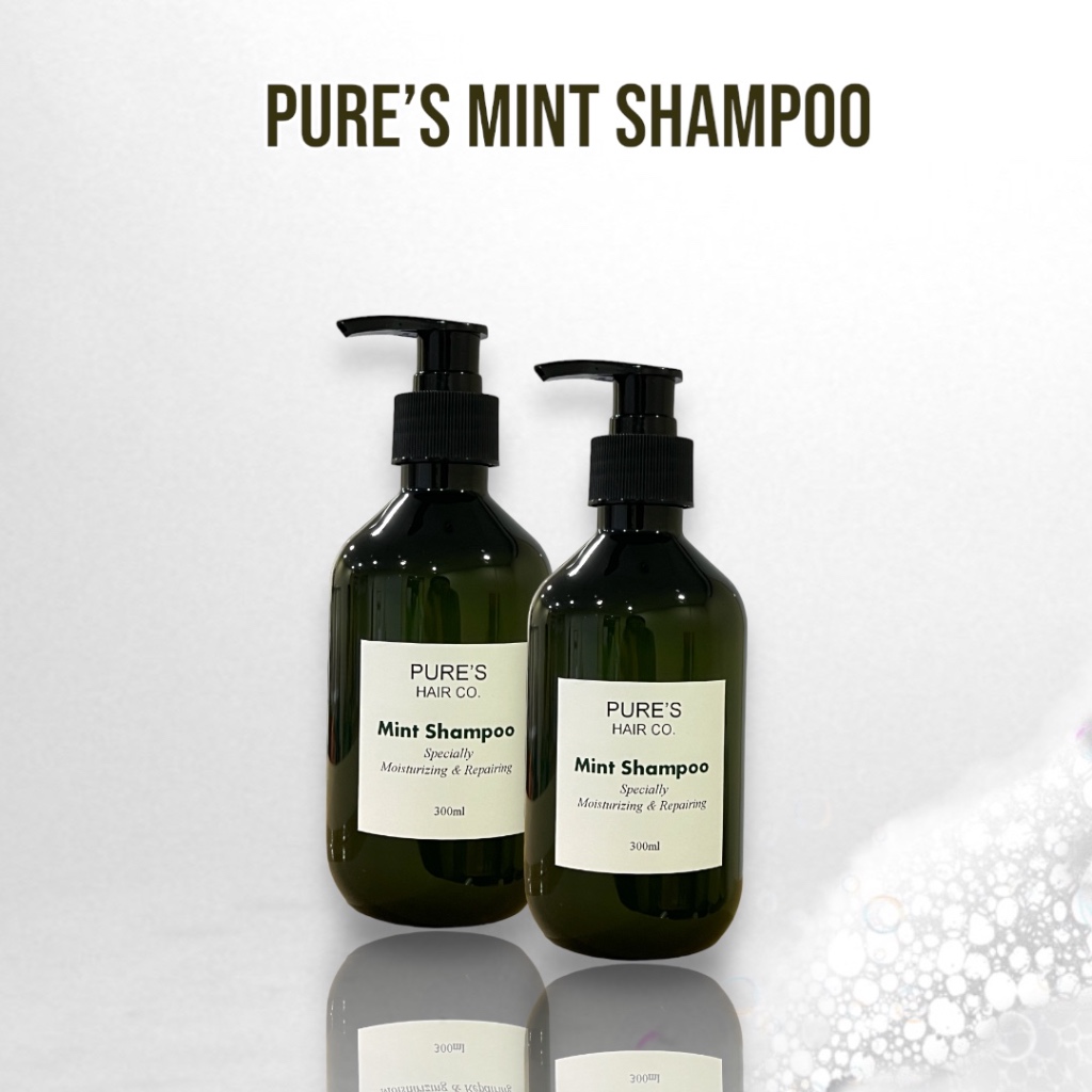 Pure’s Mint Hair Shampoo | Shopee Singapore