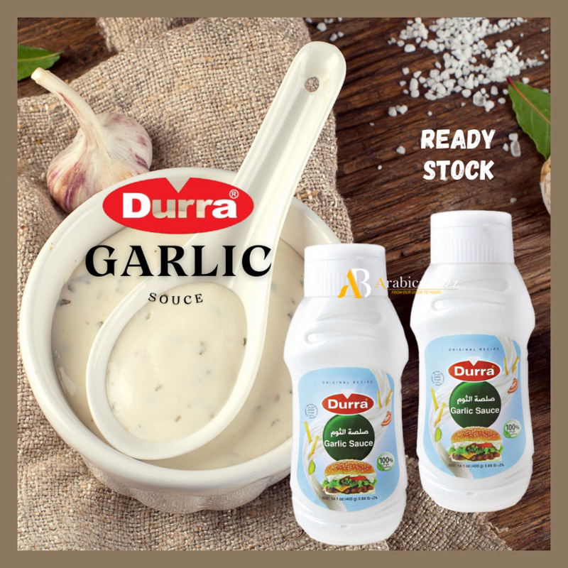 Garlic Souce Shawarma 400g Sos Bawang Putih !! | Shopee Singapore
