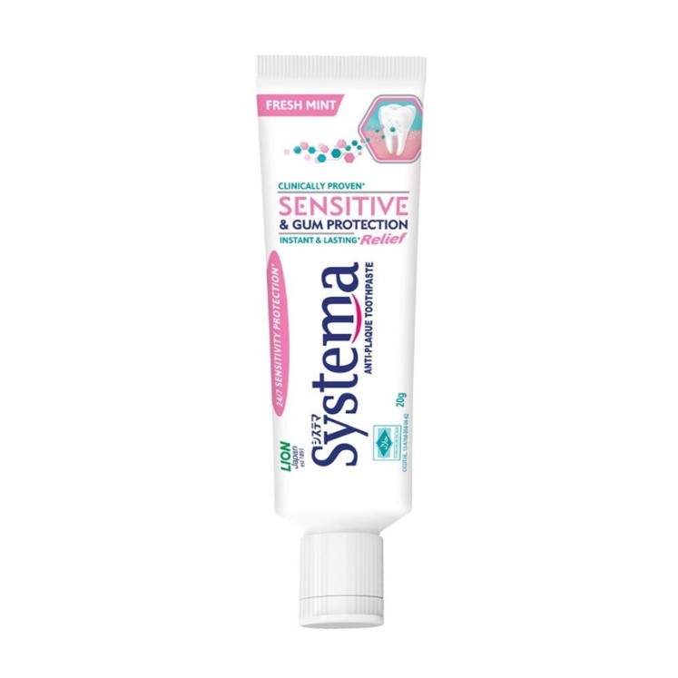 Systema Sensitive Toothpastes Sample 20g (Trial / Travel Size) | Shopee ...