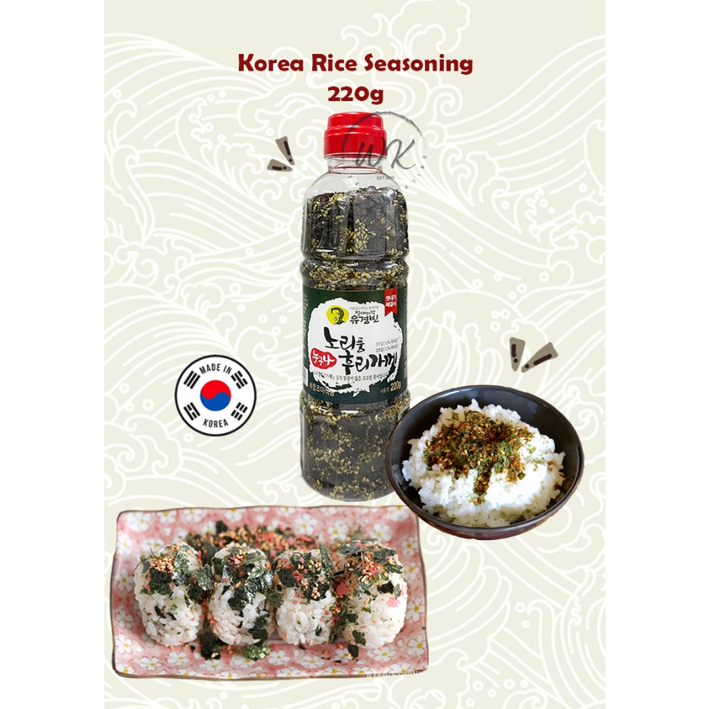 [DEC 2024] Korea Rice Seasoning / Sesame Seaweed Furikake 220g | Shopee ...