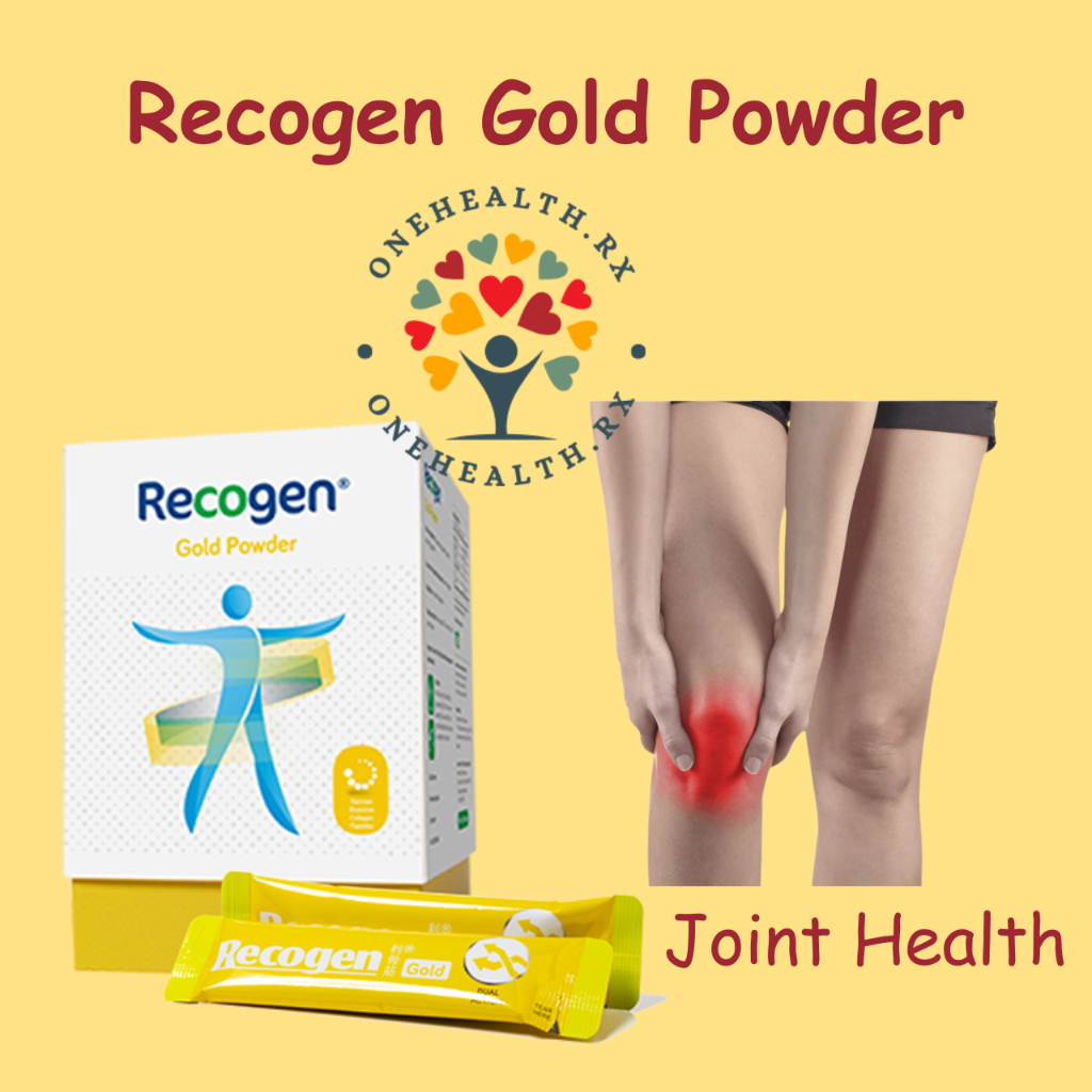 Recogen Gold (30’s) PREMIUM JOINT FORMULA/ Collagen Peptides 30 sachets ...