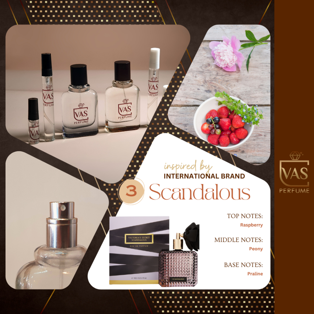 VAS Inspired Perfume SCANDALOUS VS (3ml & 10ml) Pen Perfume HIGH GRED ...