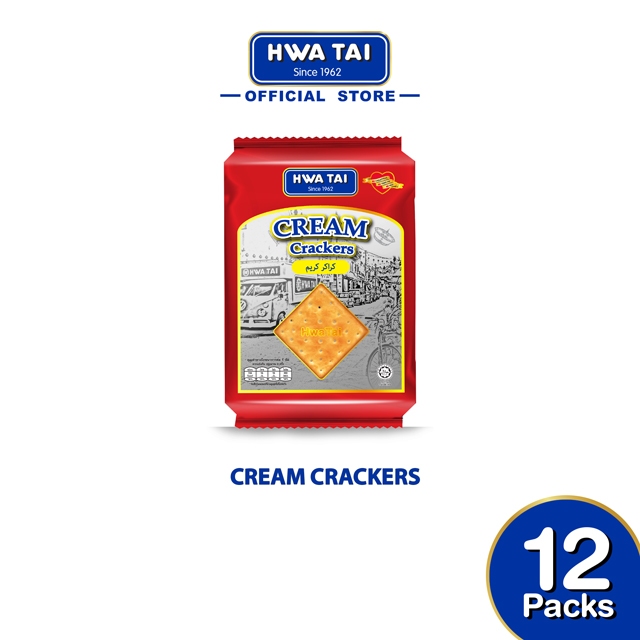 HWA TAI Cream Crackers (165g x 12 Packs) | Shopee Singapore
