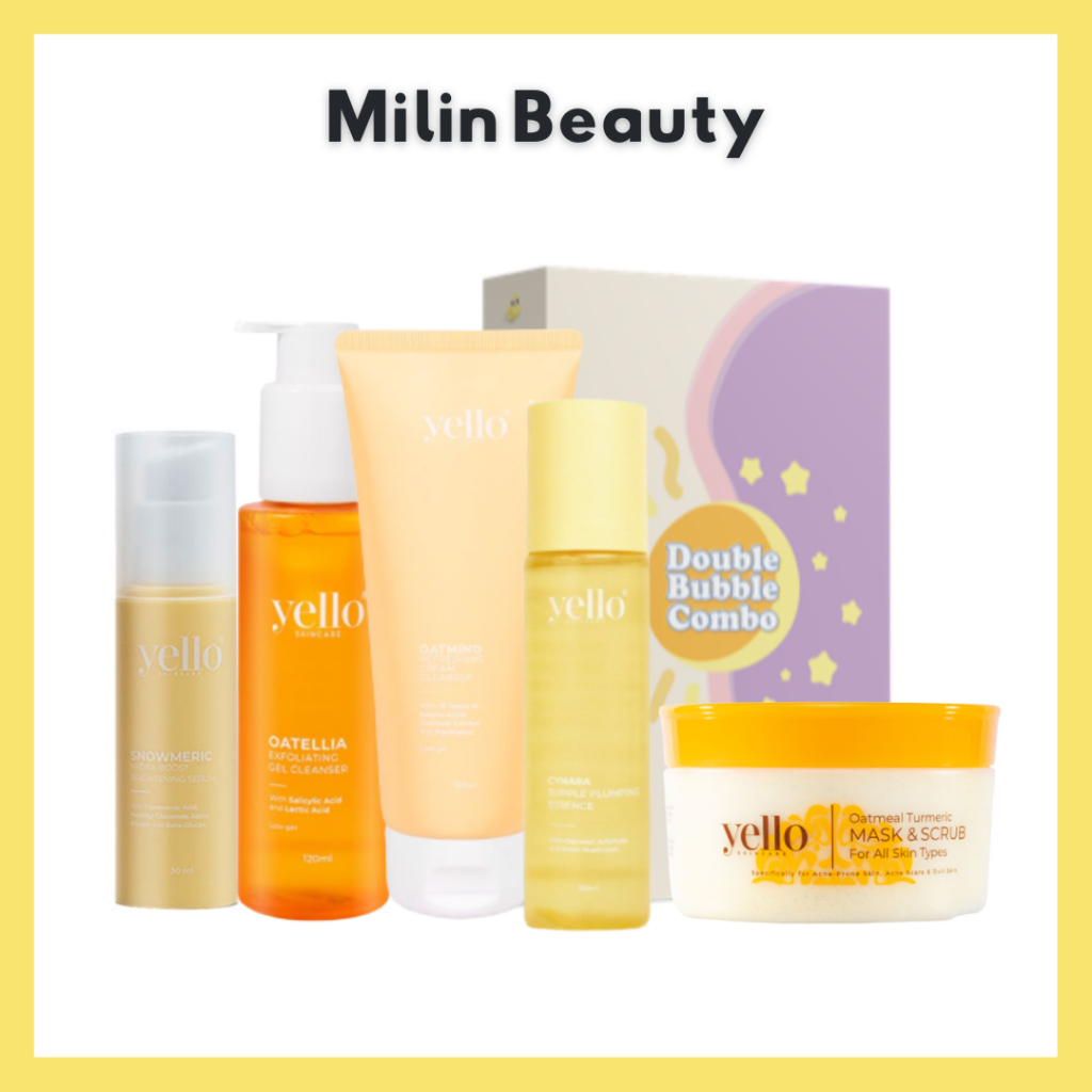 Yello Skincare Snowmeric Hydra-Boost Hydrating Oatmeal Turmeric Mask ...