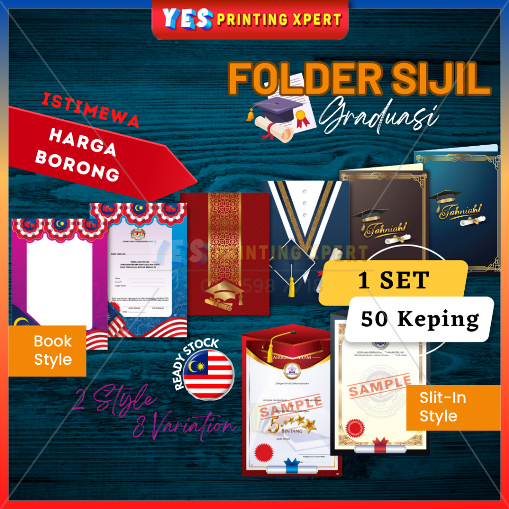 [BUNDLE/BORONG] GRADUATION CERTIFICATE FOLDER/FOLDER SIJIL/SIJIL HOLDER ...