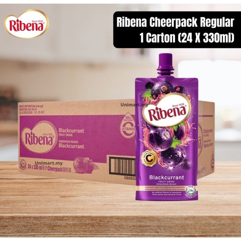 Ribena Cheerpack Regular 24X330ml | Shopee Singapore