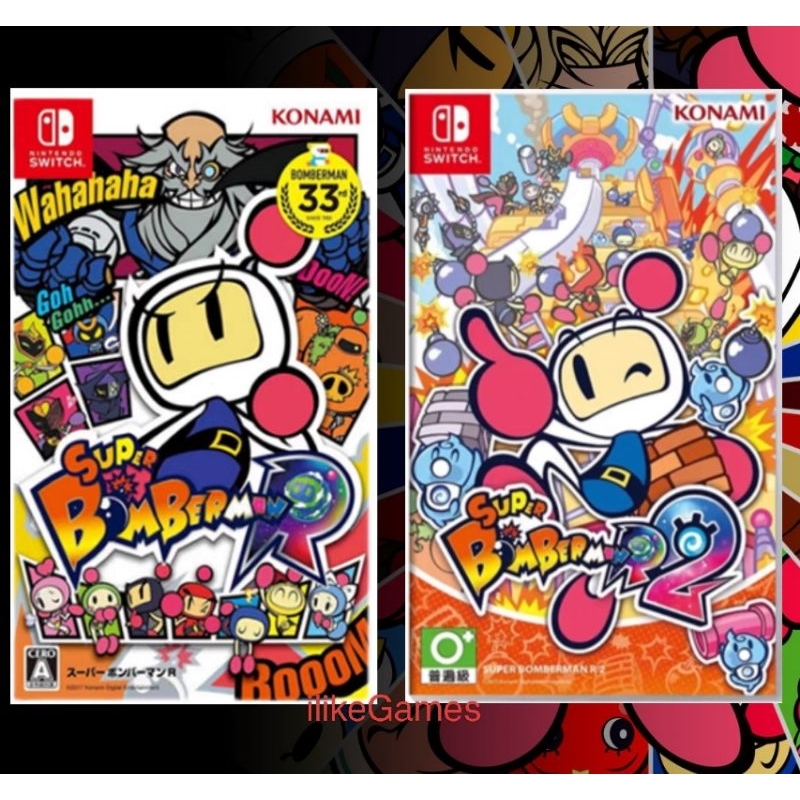 Eng/Chi Nintendo Switch NS Super Bomberman R2 炸弹人2 super bomberman r ...